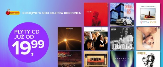 Nowe płyty CD w ofercie sklepów Biedronka | kiedyplyta.pl
